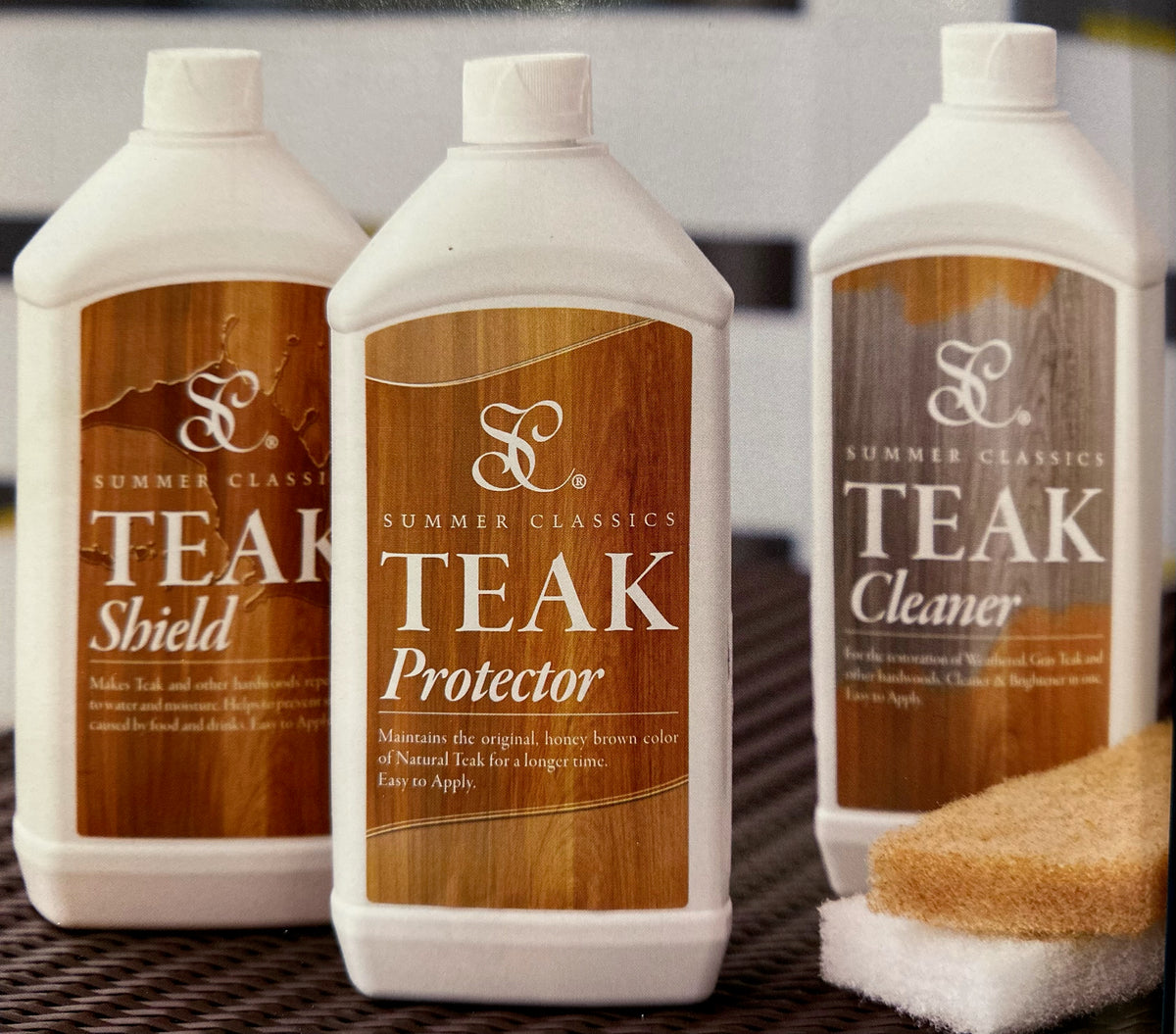 TEAK SHIELD – Donna's Home Furnishings